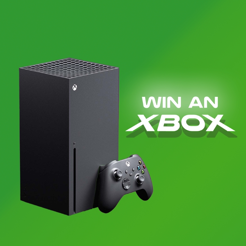 Win An Xbox – buy online or call 01903 773377
